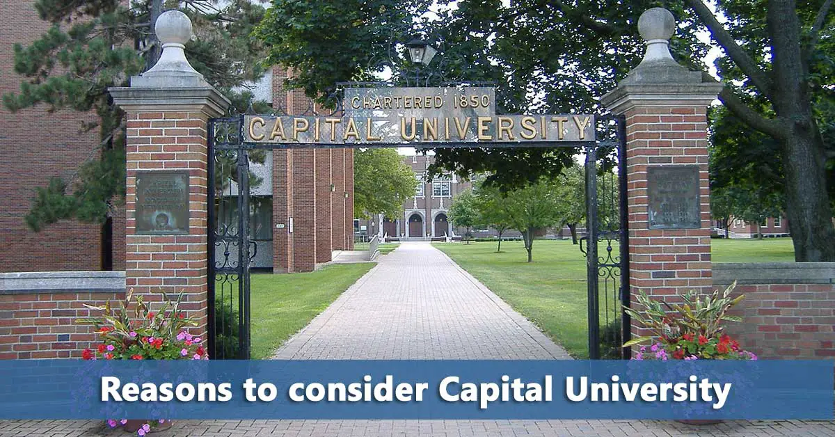 50-50 Profile: Capital University – Do It Yourself College Rankings