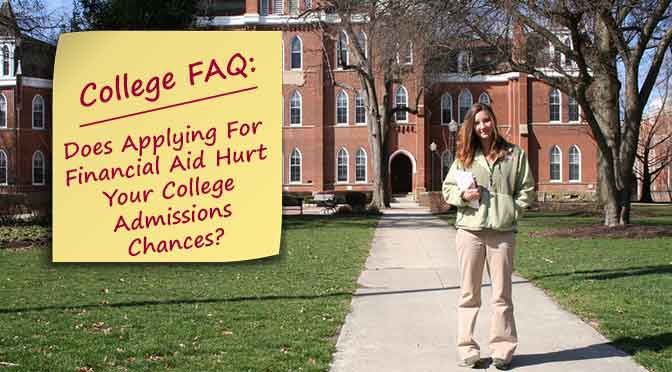 FAQ: Does Applying For Financial Aid Hurt Your College Admissions ...