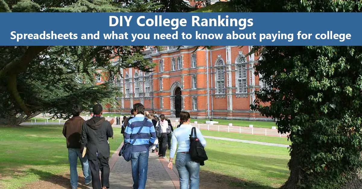 DIY College Rankings